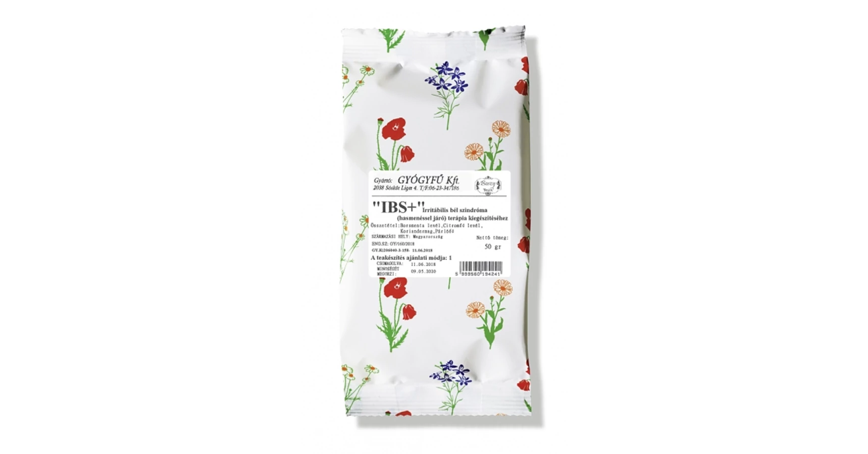 IBS szálas tea 50g | IBS tea | 100% tisztaságú gyógynövény teák ...