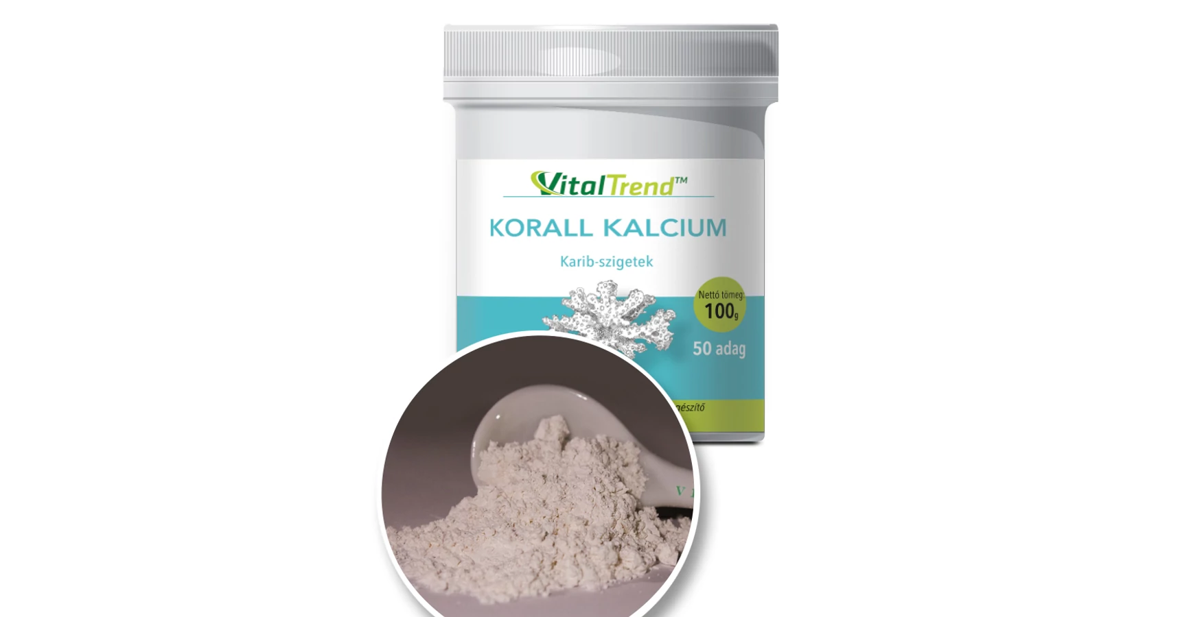 Korall kalcium por 100g | Korall kalcium por | Ásványi anyagok ...